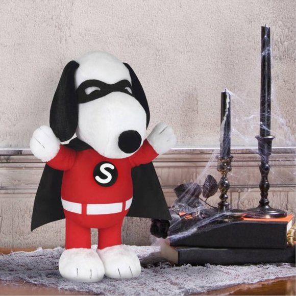 Peanuts | Holiday | Peanuts Snoopy Plush Masked Cape Super Hero ...